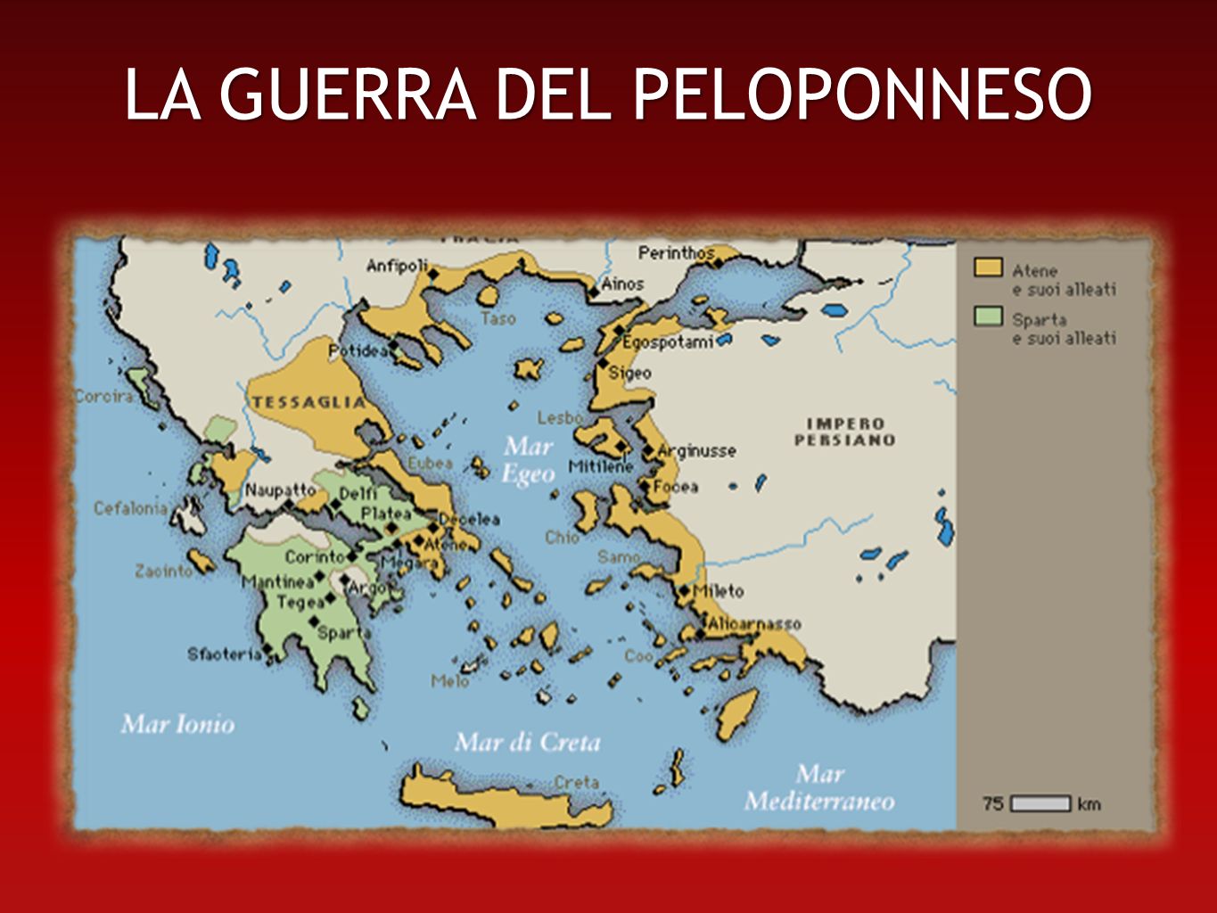 La guerra del Peloponneso | Milan Night